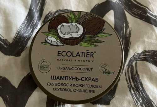 Шампунь-скраб Ecolatier кокосовый