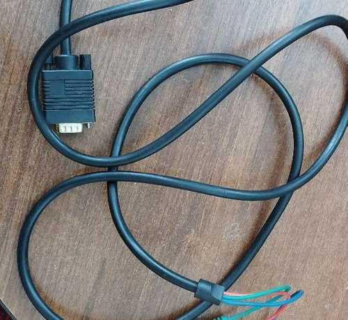 Кабель переходник VGA —RCA