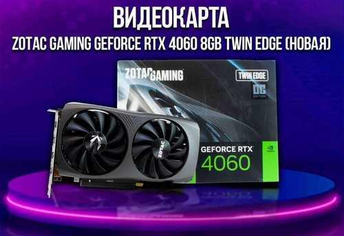 Видеокарта zotac gaming GeForce RTX 4060 8GB Twin