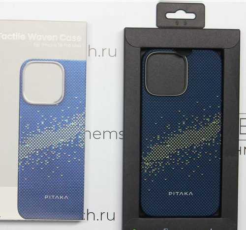 Чехол pitaka Classic Case iPhone 16 Pro Max (Milky way galaxy)