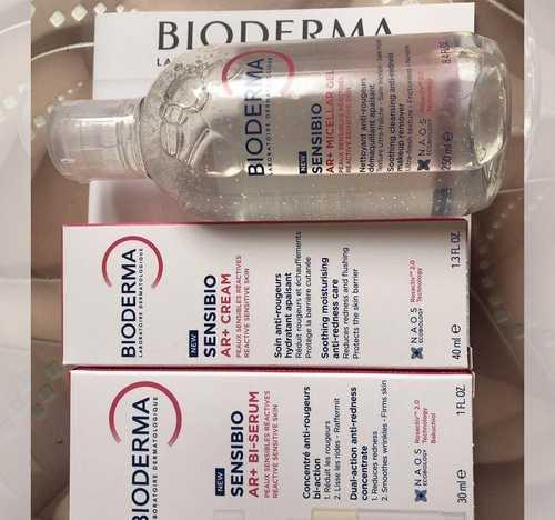 Bioderma sensibio сывортка крем очищающий гель