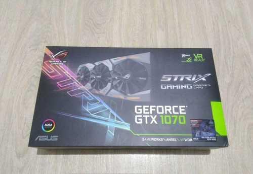 Видеокарта Asus ROG Strix GTX 1070 8Gb OC