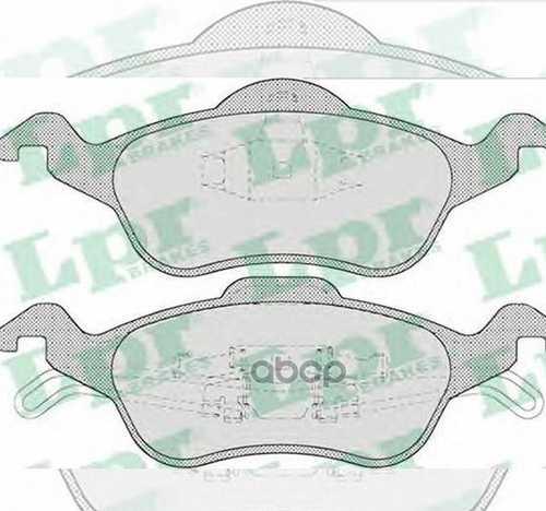 Колодки тормозные ford focus 9805 передние 05P696