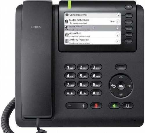 VoIP-телефон Unify CP600E черный