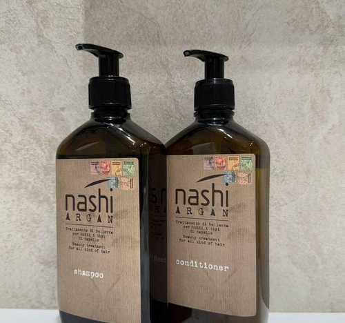 Шампунь и кондиционер nashi argan