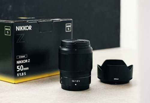 Nikon 50mm f/1.8s Nikkor Z