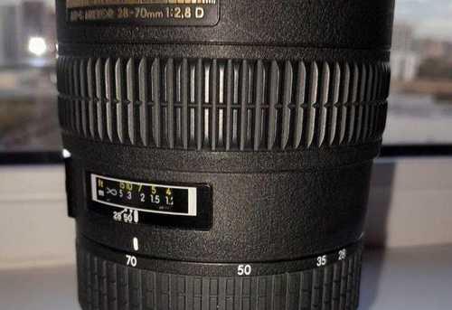 Объектив Nikon AF-S Nikkor 28-70 mm 1:2.8 D