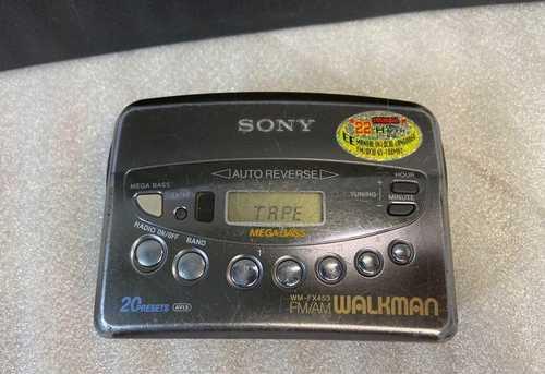 Кассетный плеер Sony walkman Wm-fx453