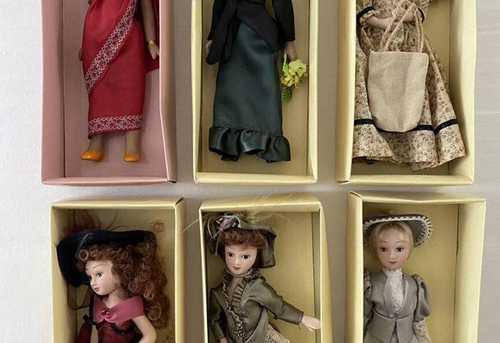 Кукла фарфоровая коллекционная "Дамы эпохи"