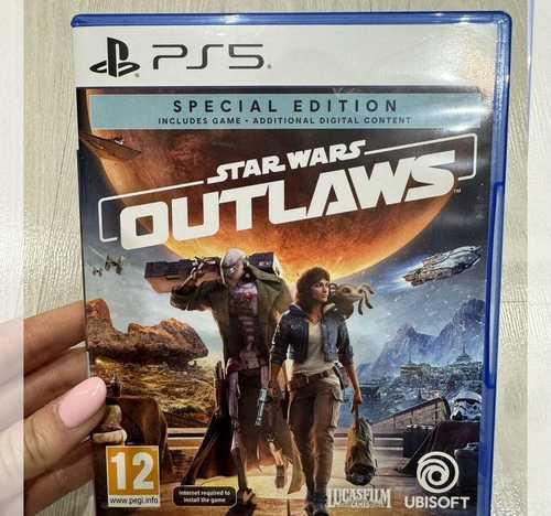 Star Wars Outlaws ps5 диск