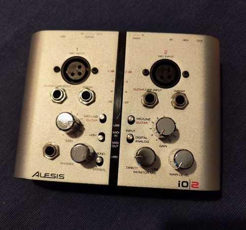 Звуковая карта alesis IO2