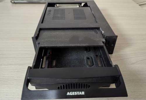 Mobile rack 3.5 SATA Agestar салазки для HDD