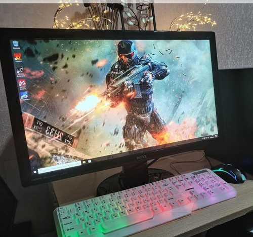 Игровой i5-7400,16 гб DDR4,GTX1050,SSD 1 Тб 24"