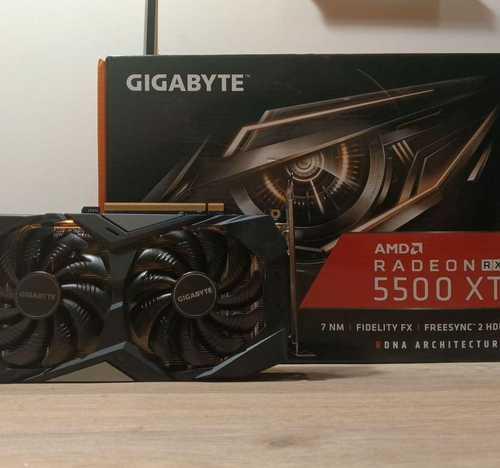 Видеокарта Gigabyte AMD Radeon RX 5500 XT