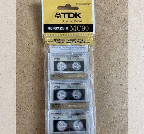 Микрокассета TDK MC90