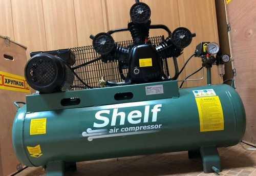 Воздушный компрессор Shelf 520л/мин 100л 220в