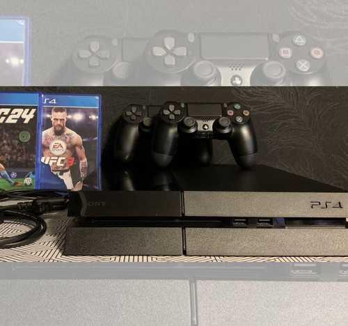 Sony playstation 4 fat 500 gb/геймпада/игры