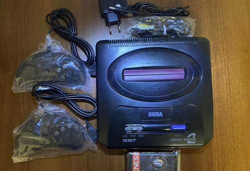 Sega Megadrive 2. Клон из 90-х +картридж