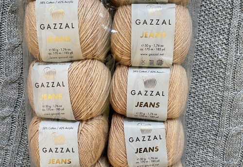 Пряжа gazzal jeans