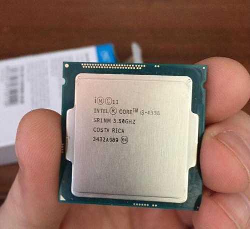Процессор Intel Core i3-4330 с кулером