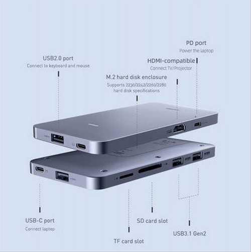 Usb концентратор higabis ssd m2