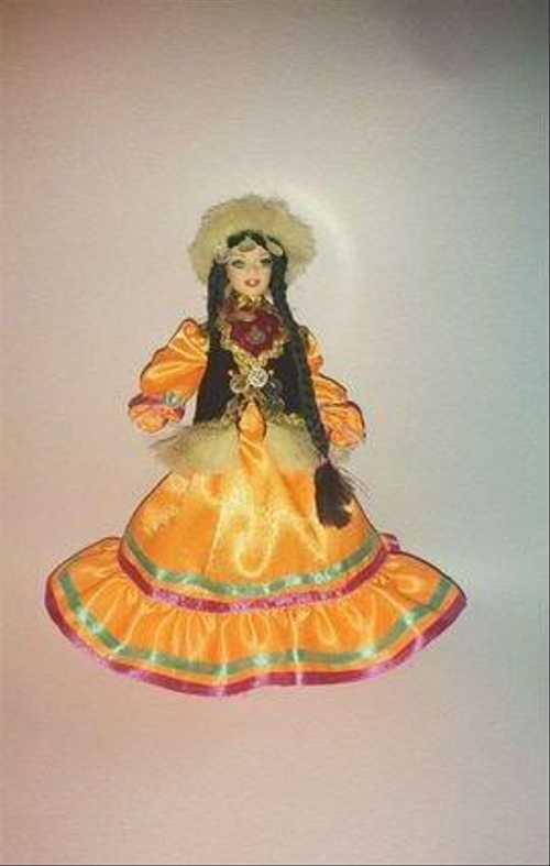 Кукла в башкирском костюме