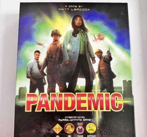 Настольная игра Pandemic / Пандемия на английском