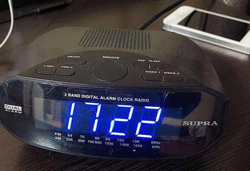 Радио часы будильник