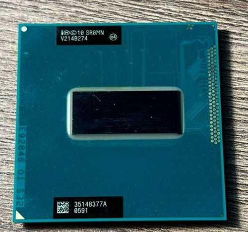 Процессор Intel (R) Core (TM) i7-3610QM, 2,30 ггц