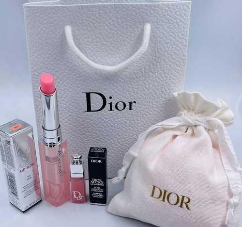 Dior Набор косметики 2в1   пакет   мешочек Новое