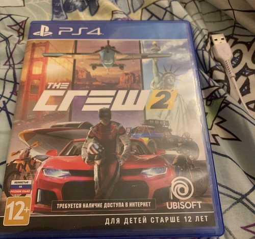 The crew 2 ps4 диск