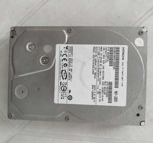 Жесткий диск hitachi 1tb