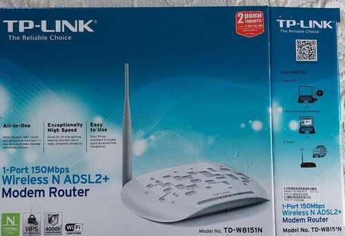 Wifi роутер tp link adsl2+