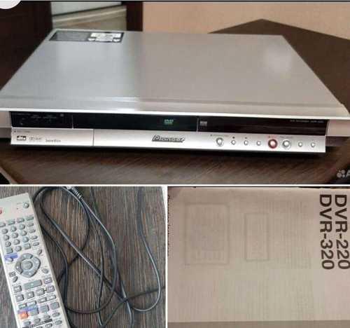 Видеомагнитофон /DVD рекoрдeр Рiоnееr DVR-220 S