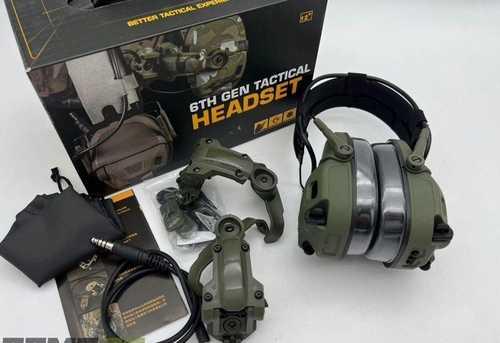 Тактические наушники tactical headset