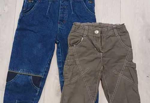 Комбинизон джинсовый и брюки девочке