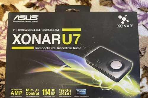 Внешняя звуковая Asus Xonar U7 (7.1 звук)