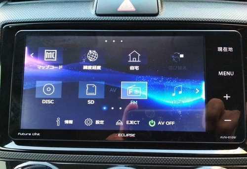 Магнитола Eclipse AVN-R10W Toyota Bluetooth