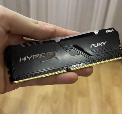 Kingston hyperx fury ddr4 rgb 16gb 2666