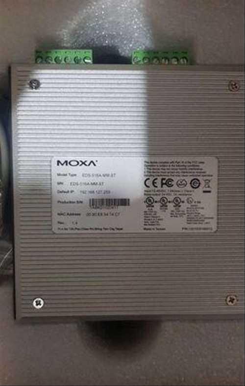 Moxa EDS 516A-MM-ST Управляемый коммутатор