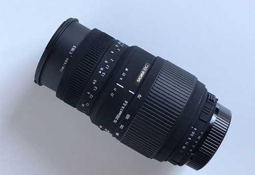 Sigma 70-300 mm DG 4-5.6 macro Nikon FX