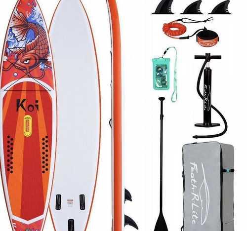 SUP board надувная Koi 350x84x15 см (сап борд)