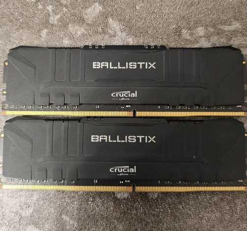 Оперативная память crucial ballistix 16гб (2x8)