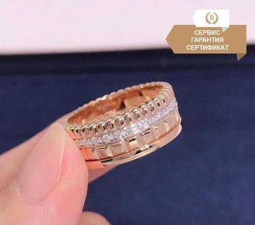 Кольцо Boucheron, золото, бриллианты 0,25 ct