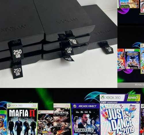 Жесткие диски Xbox 360 + 100 Игр