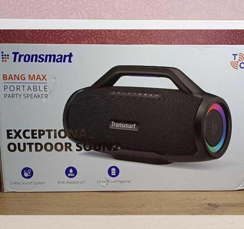 Колонка Tronsmart Bang Max, 130 Вт, IPX6, 18000 mA