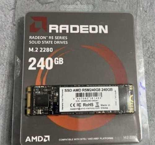 Ssd m2 240gb AMD новый