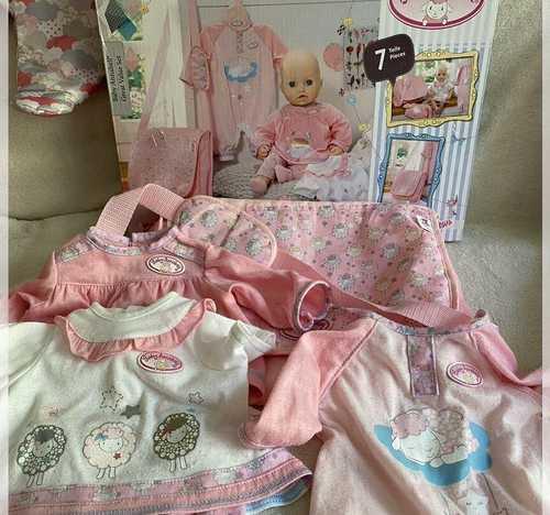 Аннабель одежда Baby Annabell с сумкой