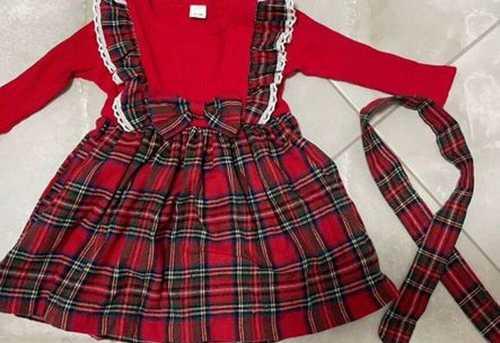 Платье для девочки 80-92
