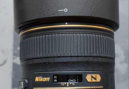 Объектив Nikon 85mm 1.4G